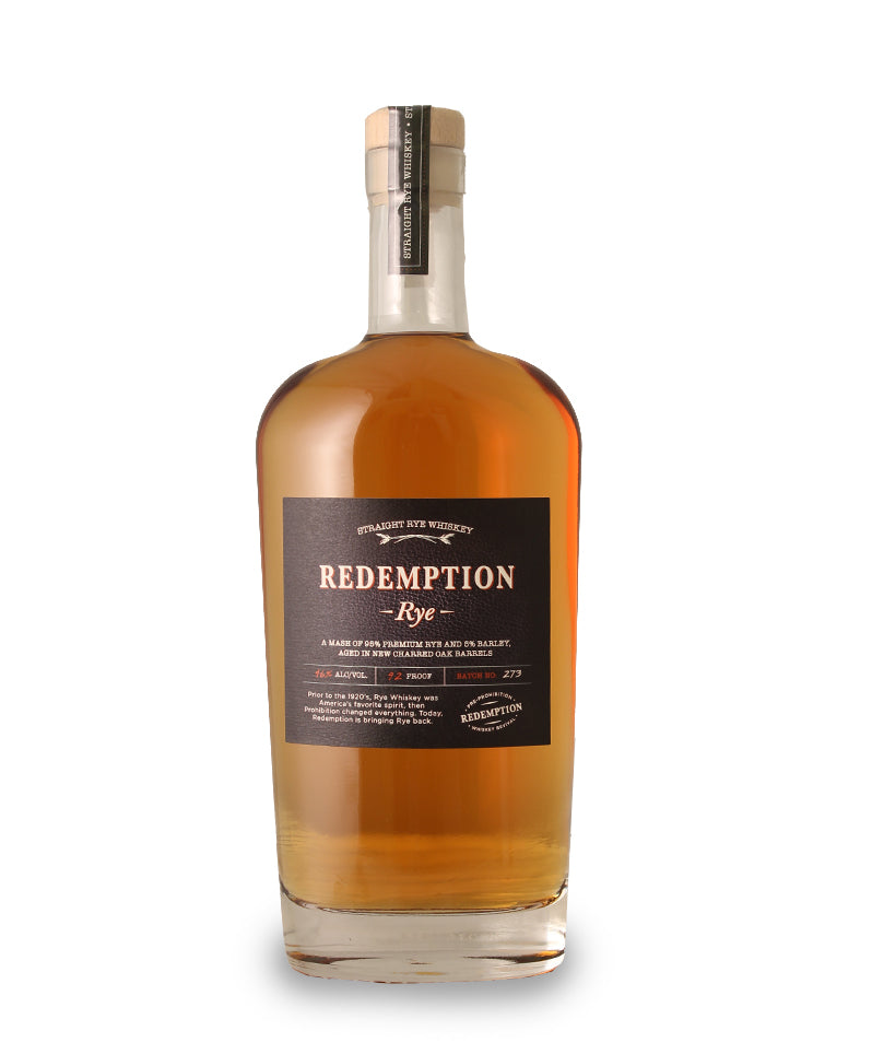 REDEMPTION RYE 92 750ML – Triphammer Wines and Spirits