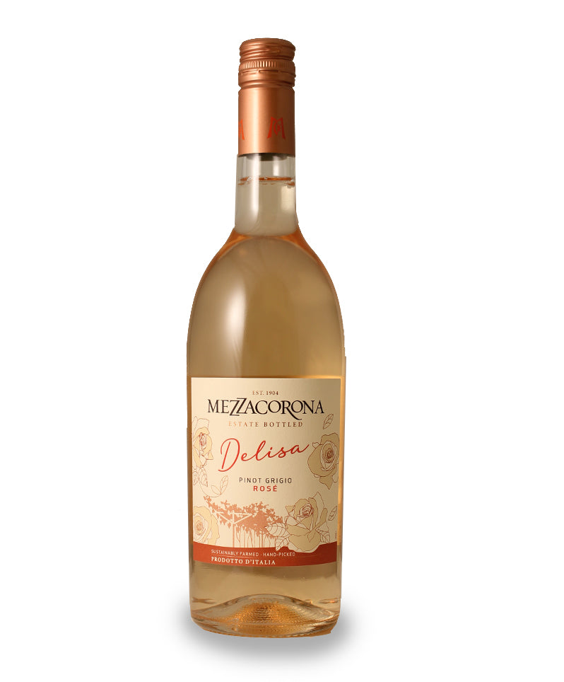MEZZACORONA PINOT GRIGIO ROSE 750ML – Triphammer Wines and Spirits