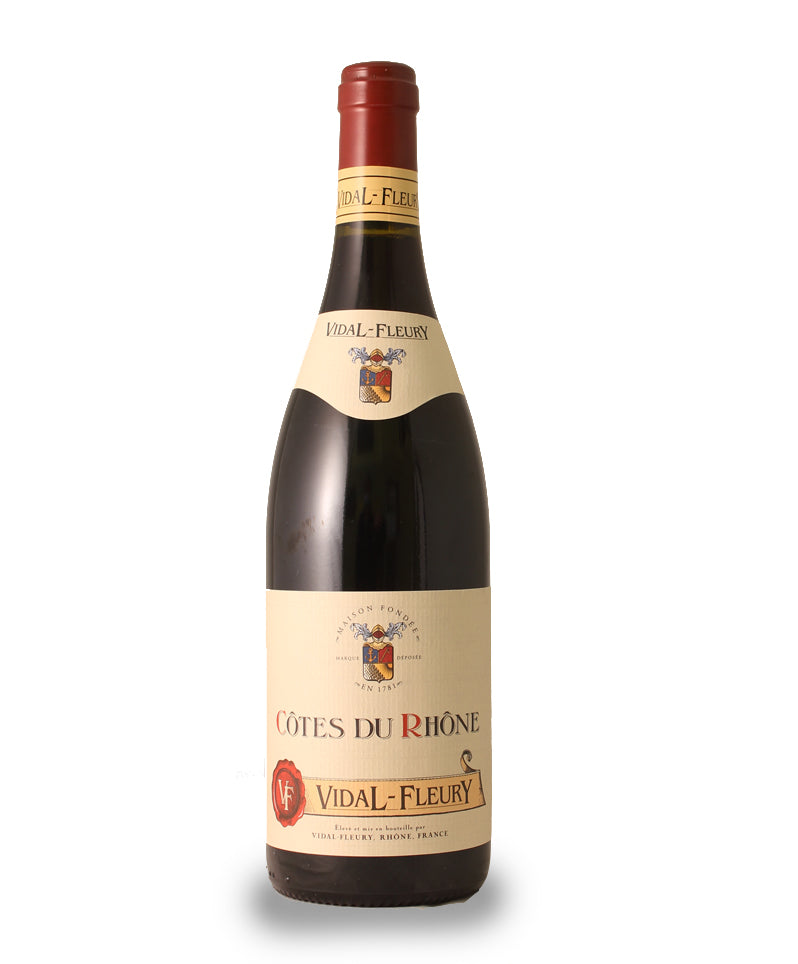 VIDAL-FLEURY COTES DU RHONE 750ML – Triphammer Wines and Spirits