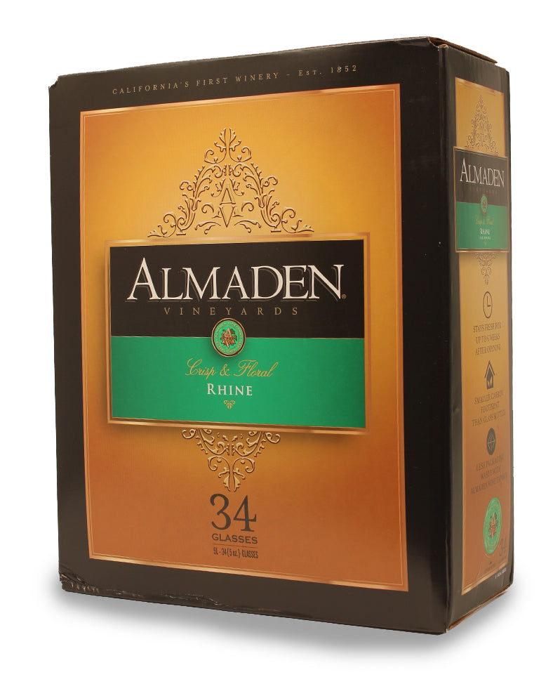 ALMADEN MOUNTAIN RHINE 5L – Triphammer Wines and Spirits