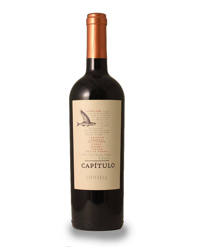 ODFJELL CAPITULO FLYING FISH RED 750ML – Triphammer Wines and Spirits