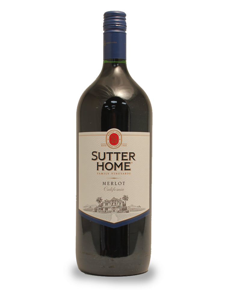 SUTTER HOME MERLOT 1.5L – Triphammer Wines and Spirits