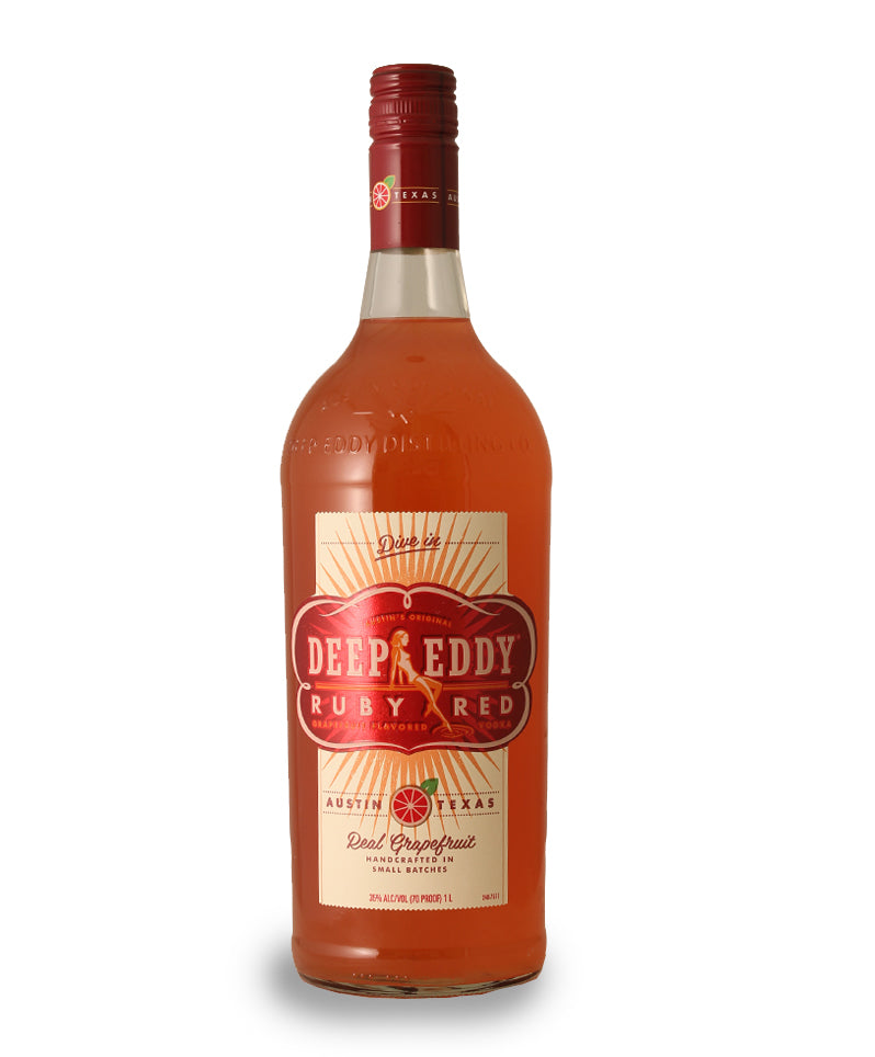 DEEP EDDY RUBY RED VODKA 1L – Triphammer Wines and Spirits