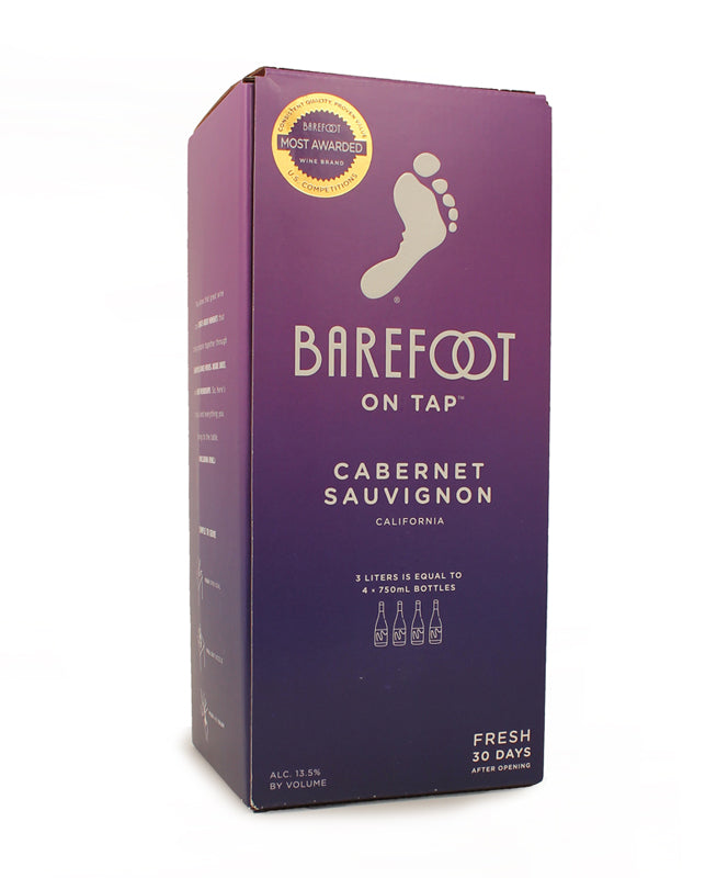 BAREFOOT CABERNET SAUVIGNON 3L – Triphammer Wines and Spirits